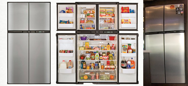 RV FRIDGE SWAP – Norcold 2118 to Samsung RF18